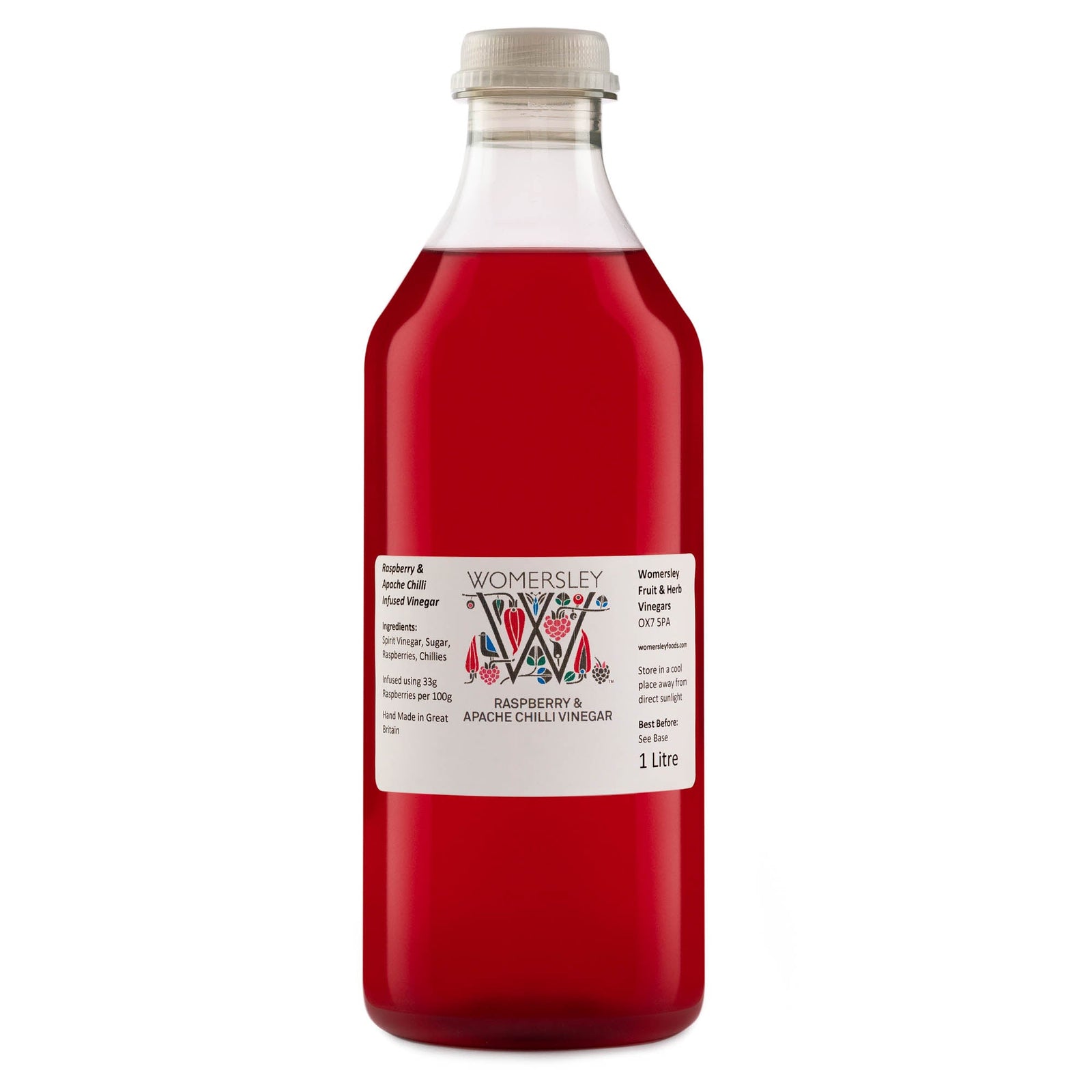 Raspberry & Apache Chilli Vinegar | Award-Winning Artisan Vinegar - Buy ...
