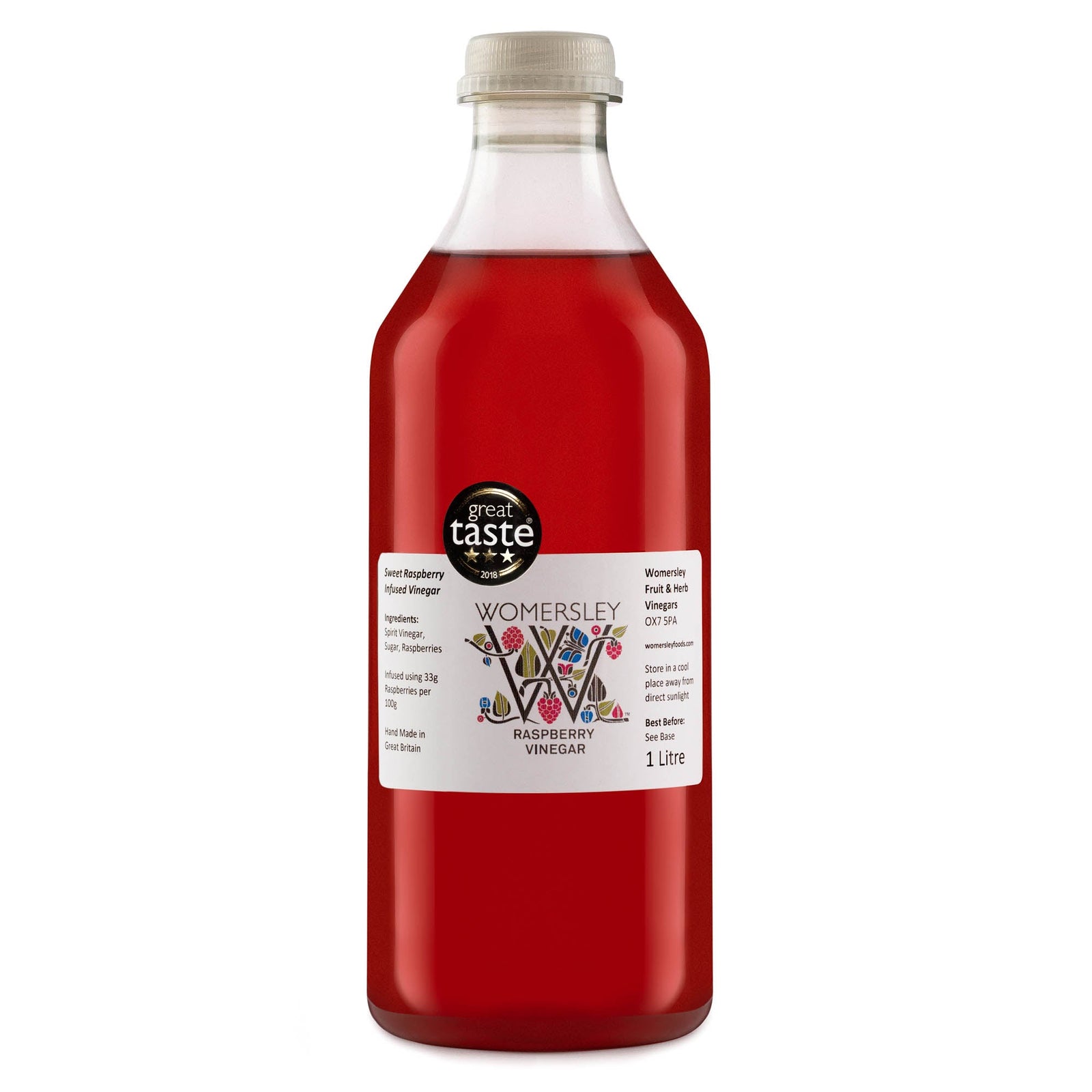 Raspberry Vinegar | Award-Winning Artisan Vinegar - Buy Online in UK ...